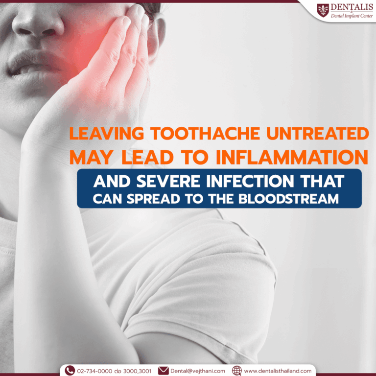 Leaving toothache untreated may lead to inflammation and severe ...